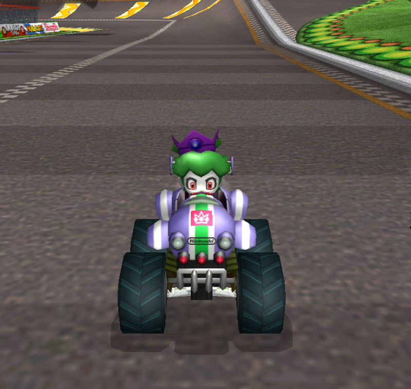 Joker (DC) Themed Baby Peach CUSTOM TEXTURE Mod for Mario Kart Wii ...