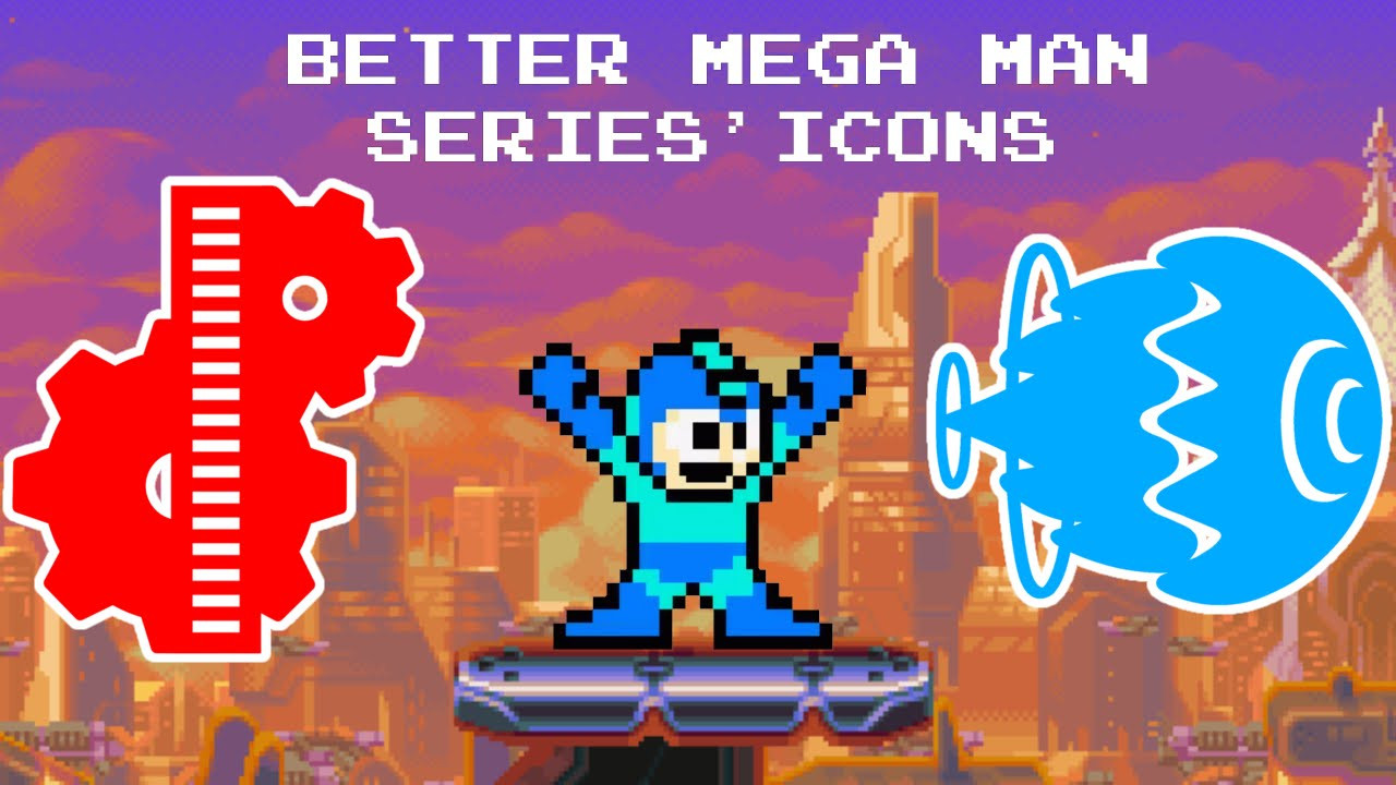 Better Mega Man Series' Icons Mod for Super Smash Bros. Ultimate | SSBU ...