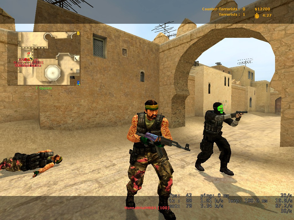 Guerilla With Tattoo Mod for Counter-Strike: Source | CS:S Mods
