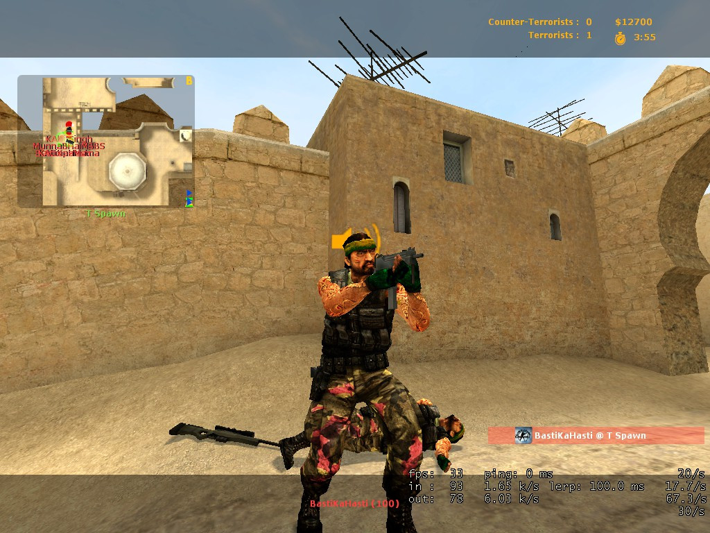 Guerilla With Tattoo Mod for Counter-Strike: Source | CS:S Mods