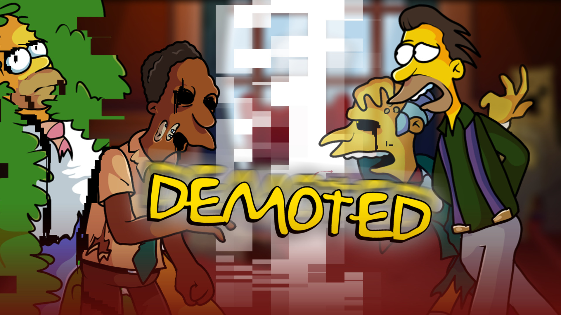 Anarchy at Springfield | DEMOTED | S1E1 Mod for Friday Night Funkin ...