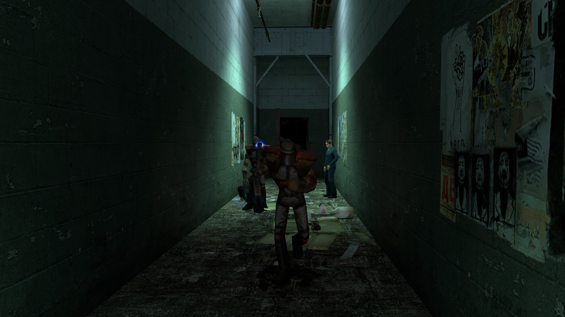 Quake 2 Guard Over Police Mod for Half-Life 2 | HL2 Mods