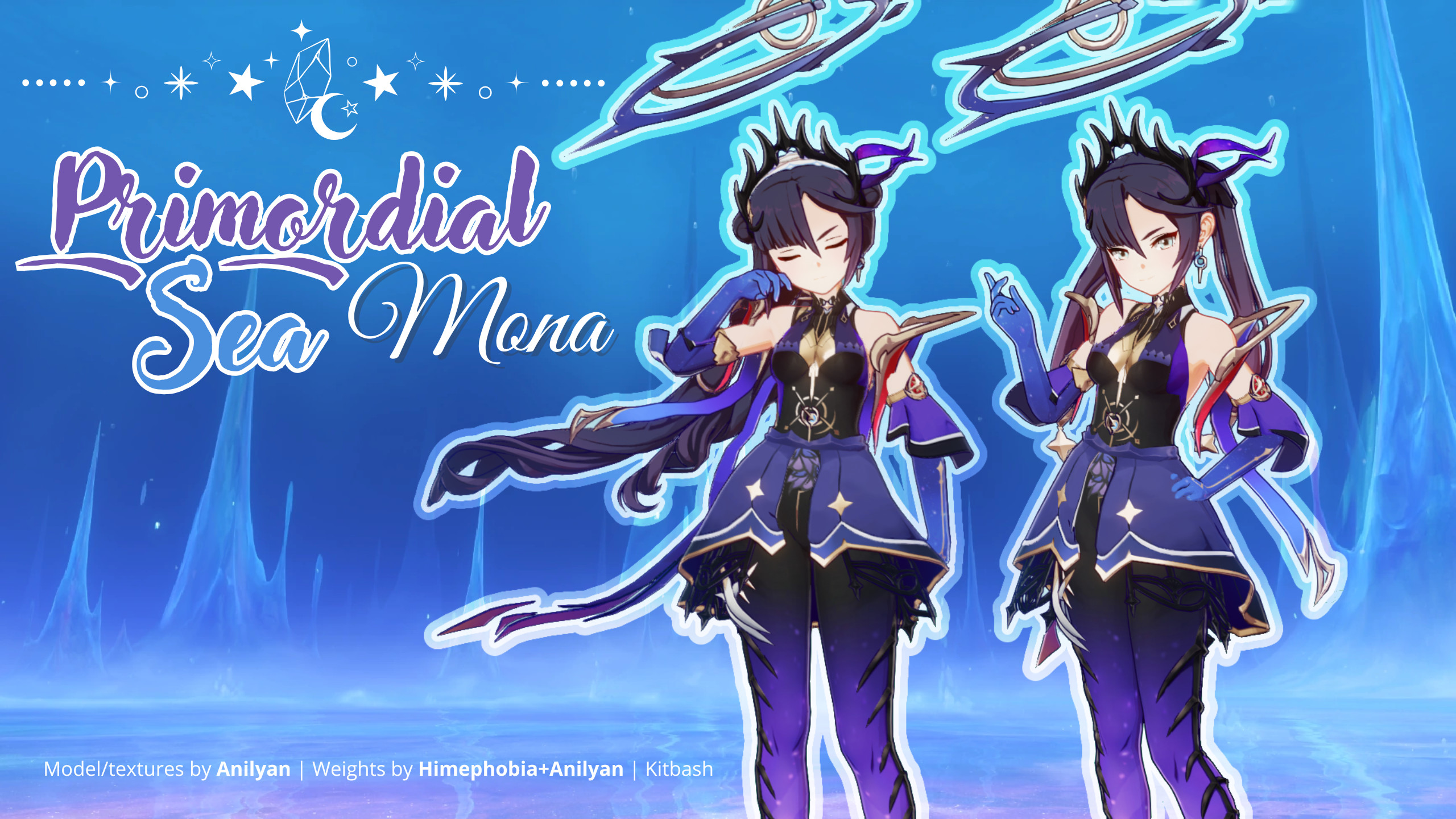 Primordial Sea Mona Mod for Genshin Impact | GI Mods