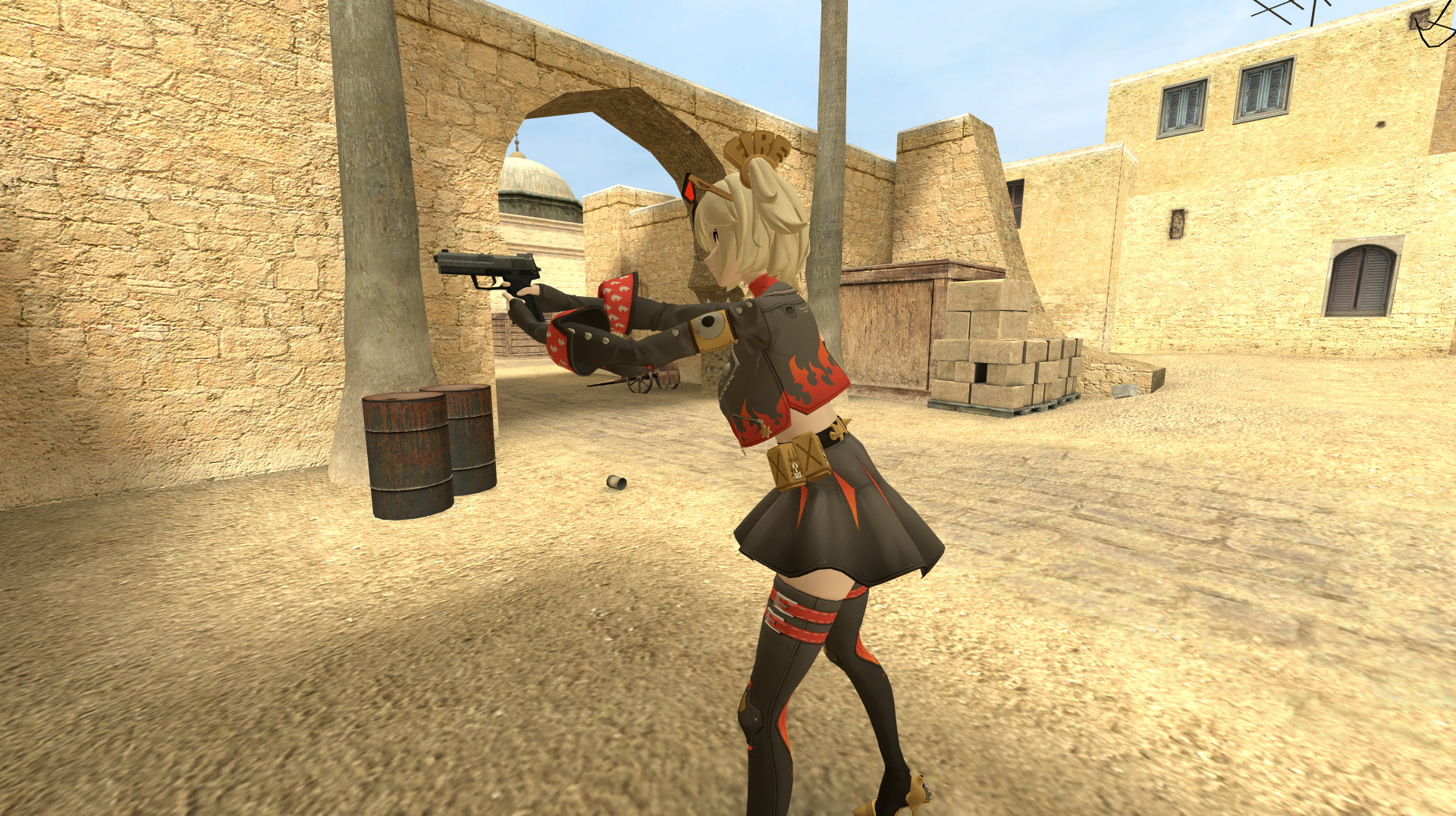 Burnice White Mod for Counter-Strike: Source | CS:S Mods