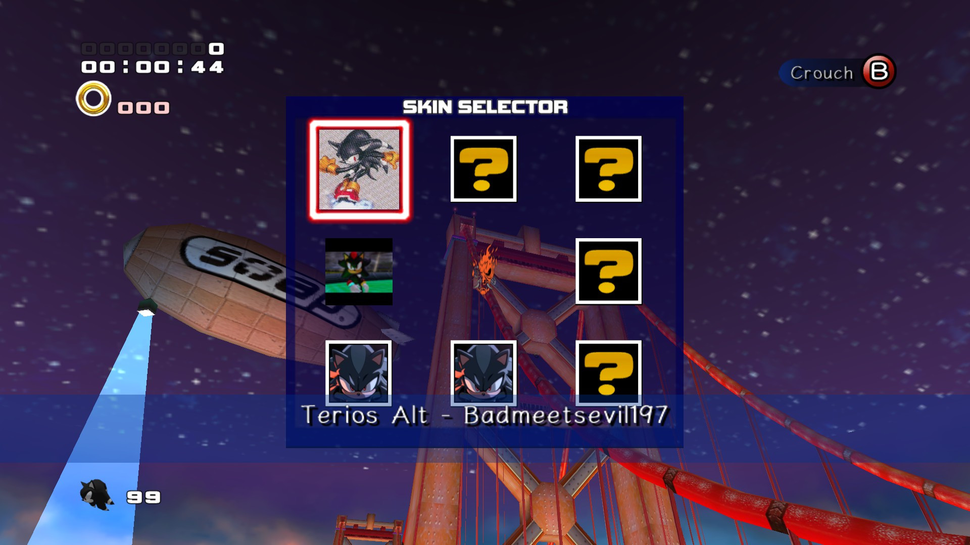 Terios Alt Mod for Sonic Adventure 2 | SA2 Mods