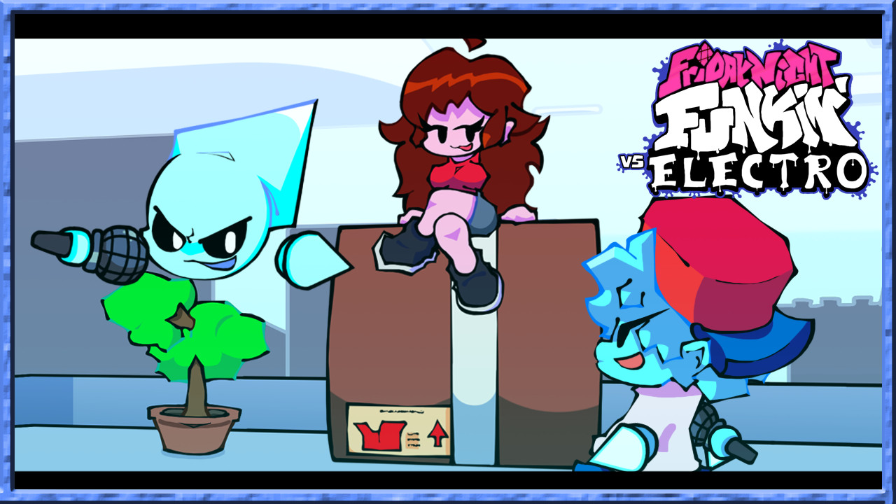 FNF vs Electro V2 Mod for Friday Night Funkin' | FNF Mods