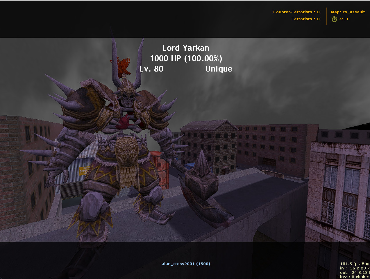 Silkroad Online - Lord Yarkan Mod for Counter-Strike 1.6 | CS1.6 Mods