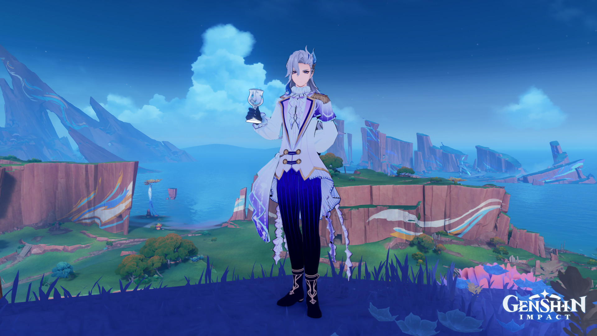 Neuvillette Royal Gala Ensemble Mod for Genshin Impact | GI Mods