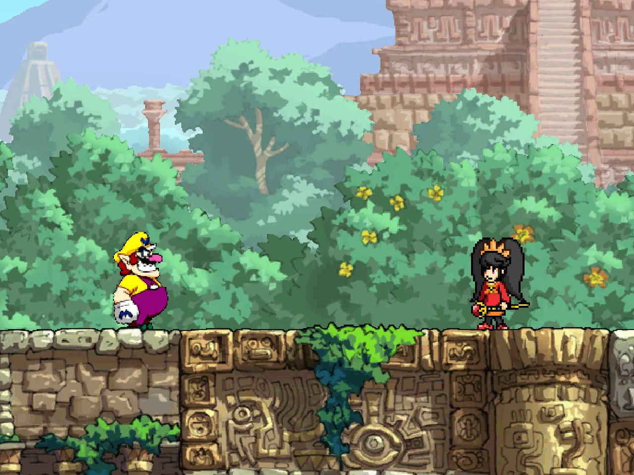 Stonecarving City (Wario Land: Shake It!) Mod for M.U.G.E.N | MUGEN Mods