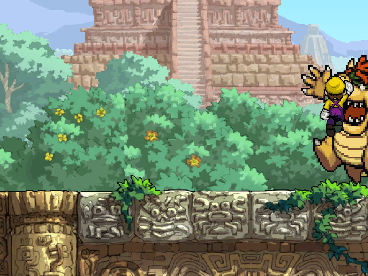 Stonecarving City (Wario Land: Shake It!) Mod for M.U.G.E.N | MUGEN Mods