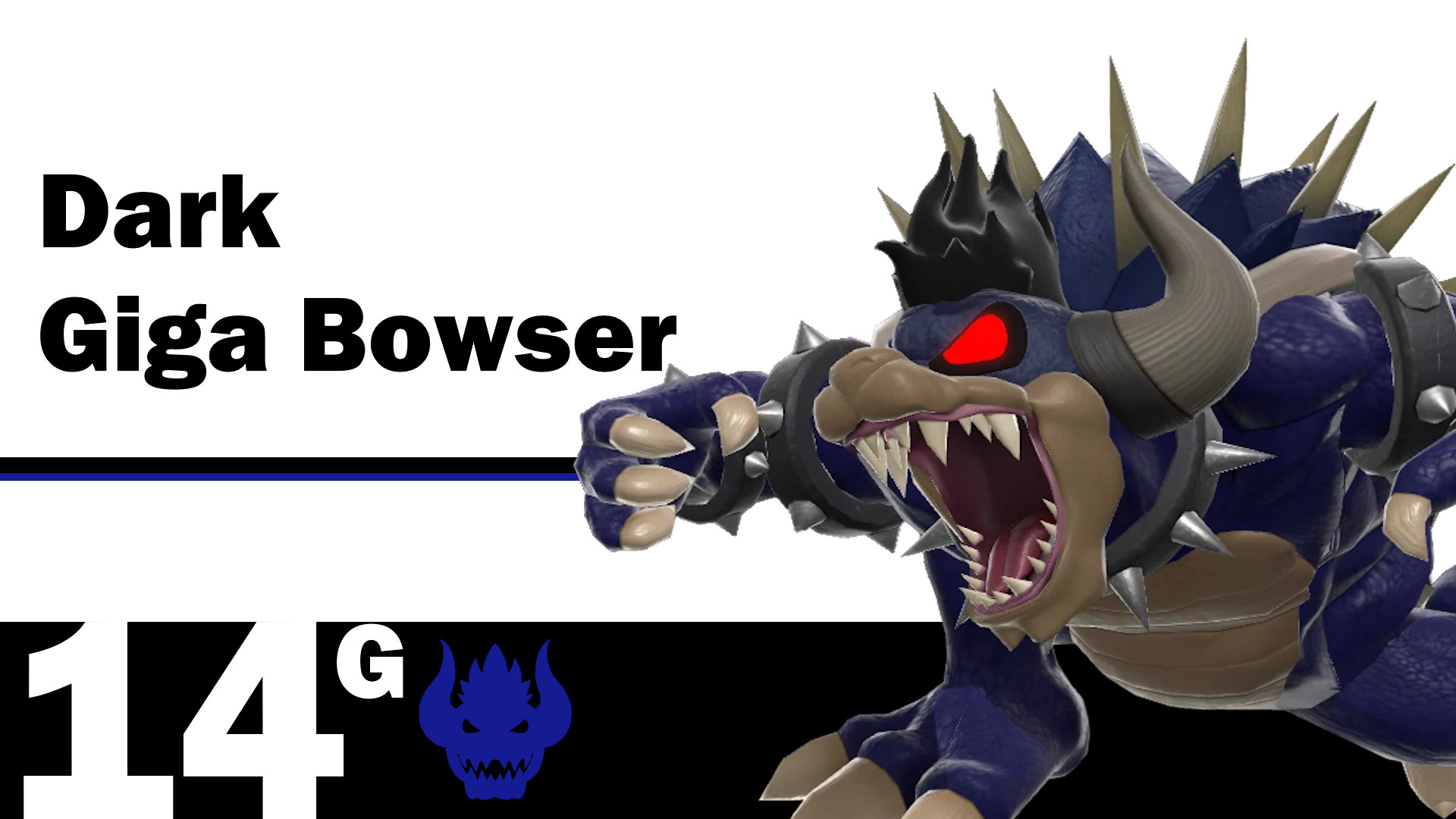 Dark Giga Bowser Mod for Super Smash Bros. Ultimate | SSBU Mods