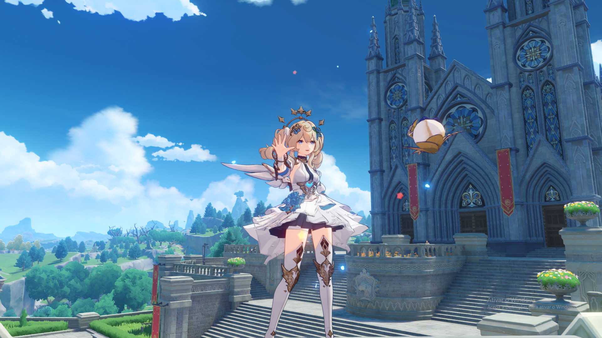 Celestial Rose Barbara Mod for Genshin Impact | GI Mods