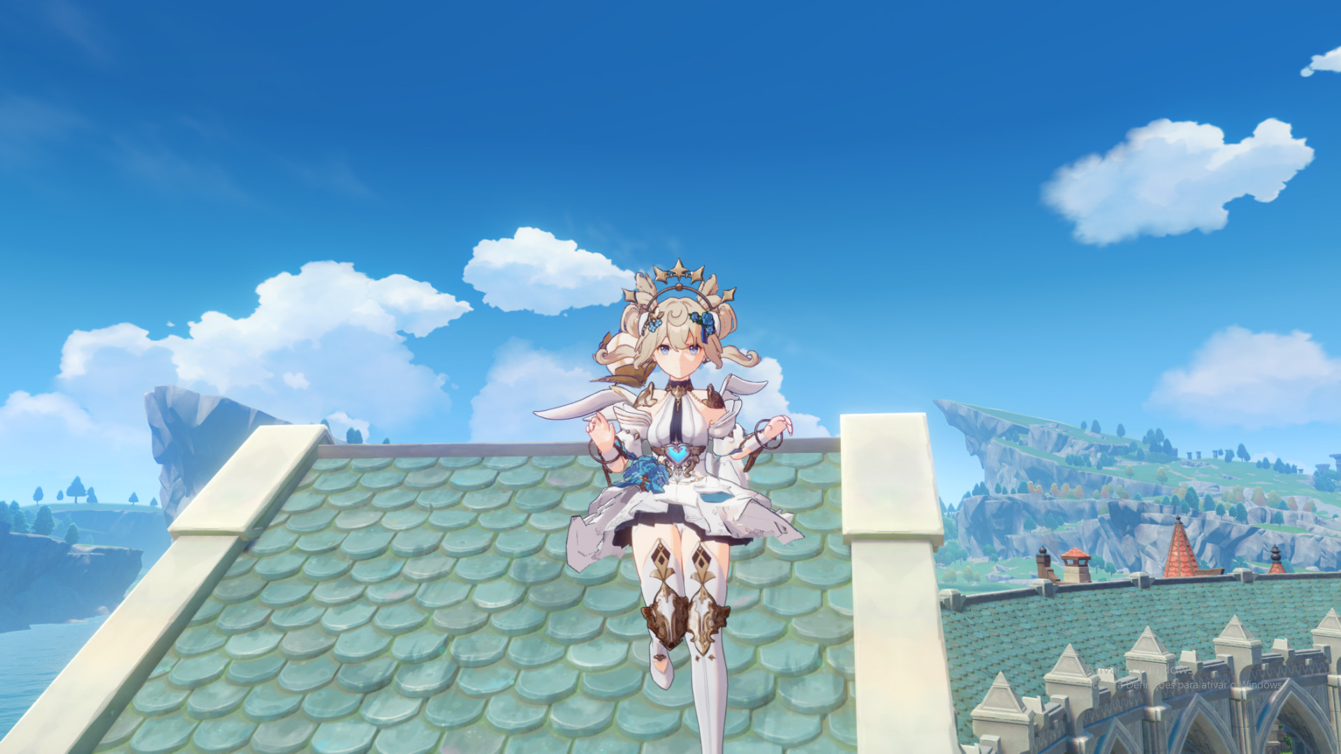 Celestial Rose Barbara Mod for Genshin Impact | GI Mods