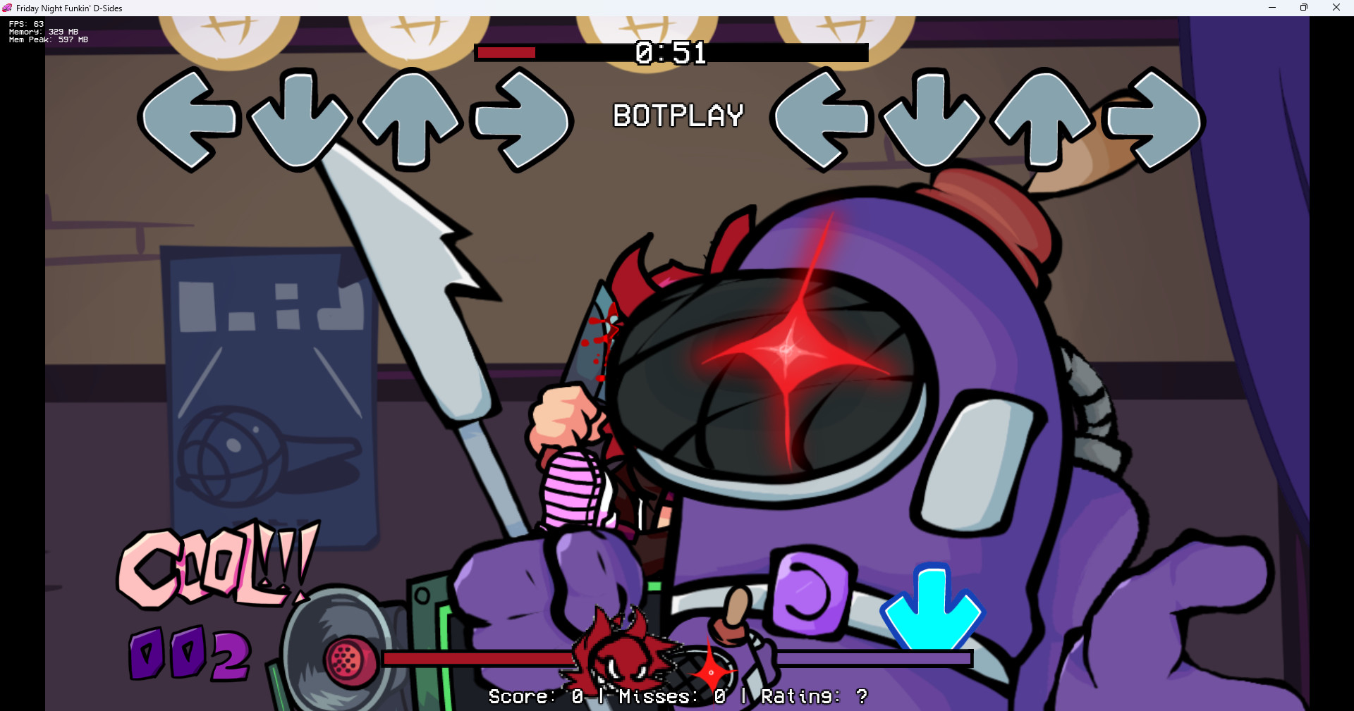 [SENSITIVE CONTENT] Playable Purple Imposter Mod for Friday Night ...