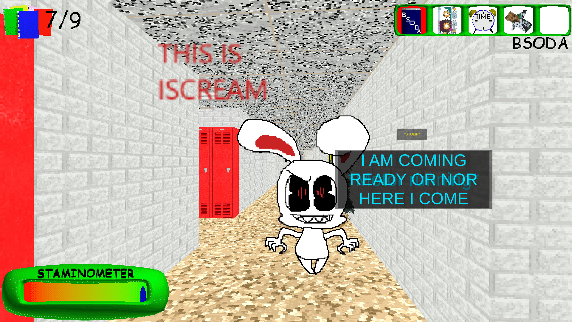 Iscream as It's A Bully Mod for Baldi's Basics | Baldi Mods