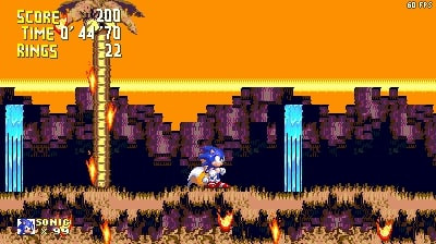 S3ME Burnt Angel Island palette Mod for Sonic 3 A.I.R. | S3AIR Mods