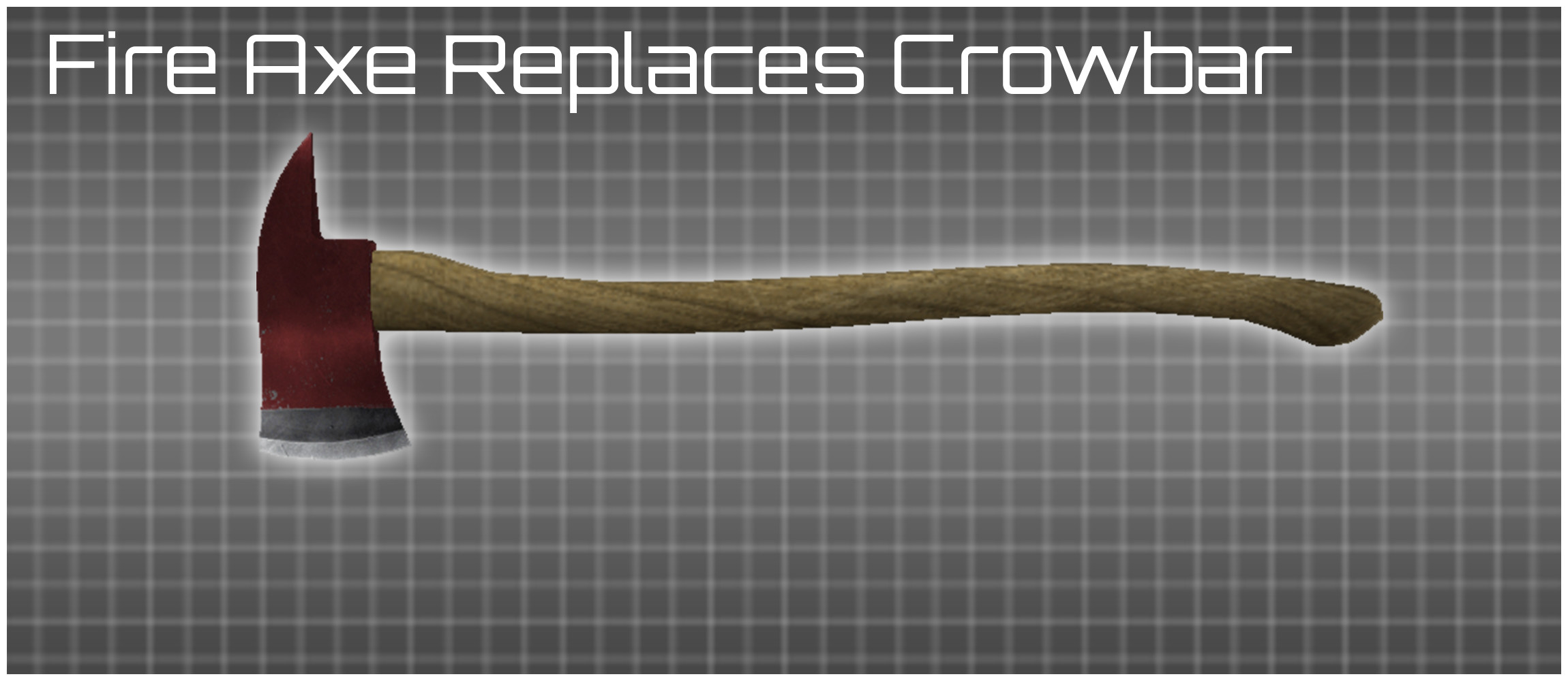 Fire Axe replace Crowbar Mod for Half-Life | HL Mods