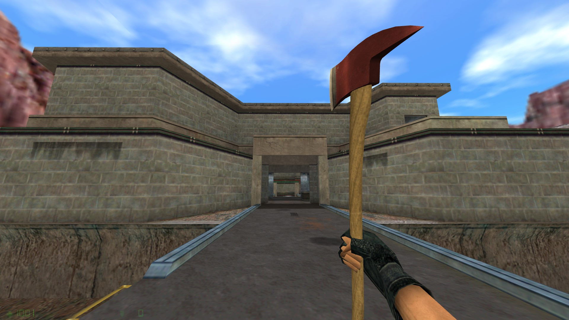 Fire Axe replace Crowbar Mod for Half-Life | HL Mods