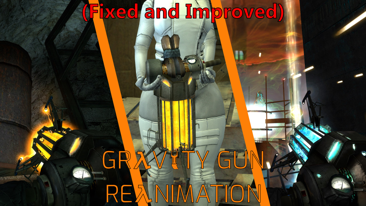 Gravity Gun Reanimation (Fixed and Improved) Mod for Half-Life 2 | HL2 Mods