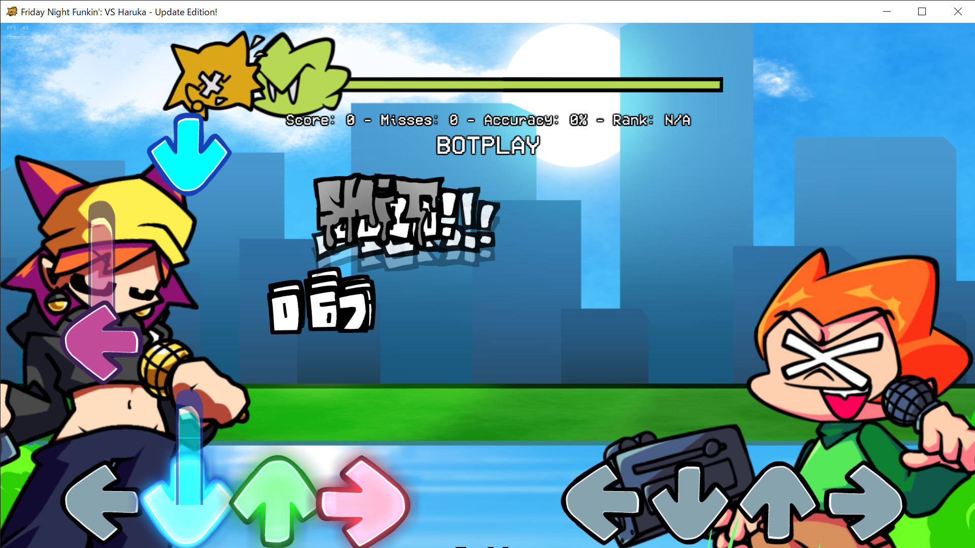 FNF' VS. HARUKA UPDATE EDITION! Mod for Friday Night Funkin' | FNF Mods