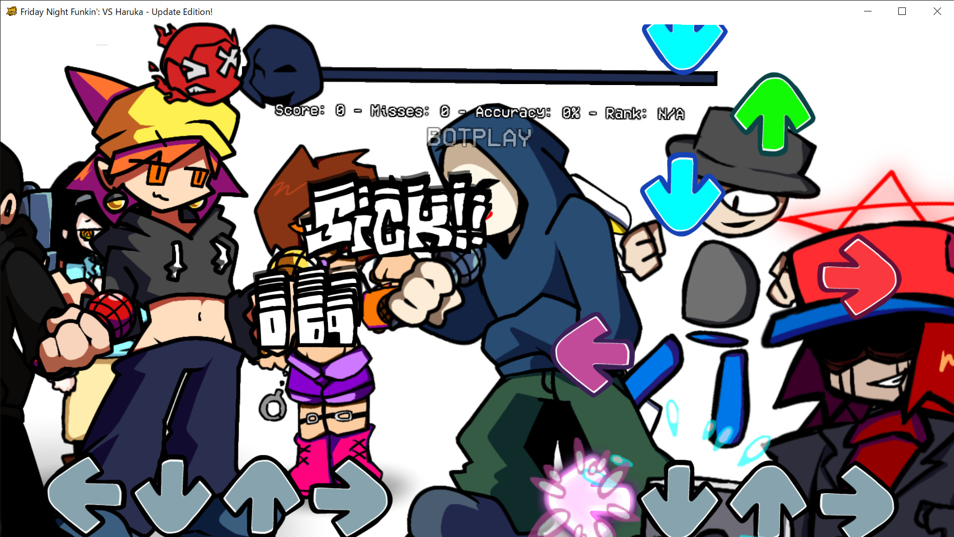 FNF' VS. HARUKA UPDATE EDITION! Mod for Friday Night Funkin' | FNF Mods