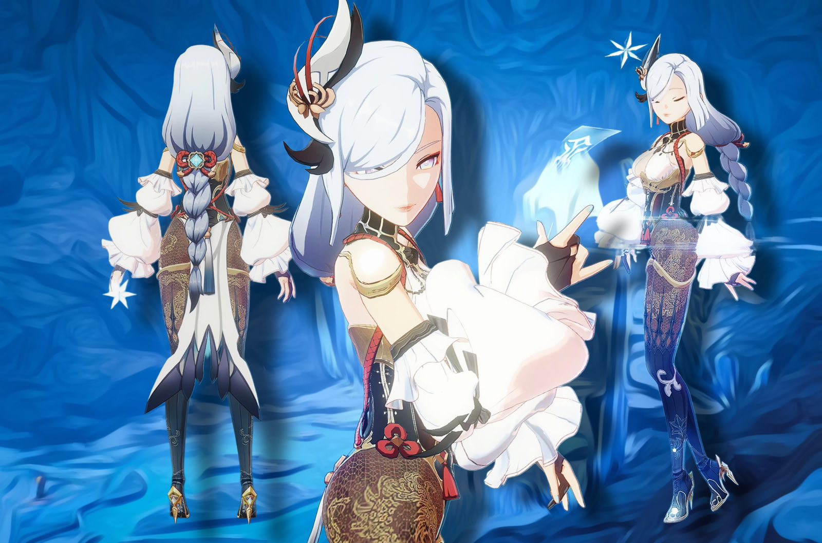 Shenhe | Crimson Frost Mod for Genshin Impact | GI Mods