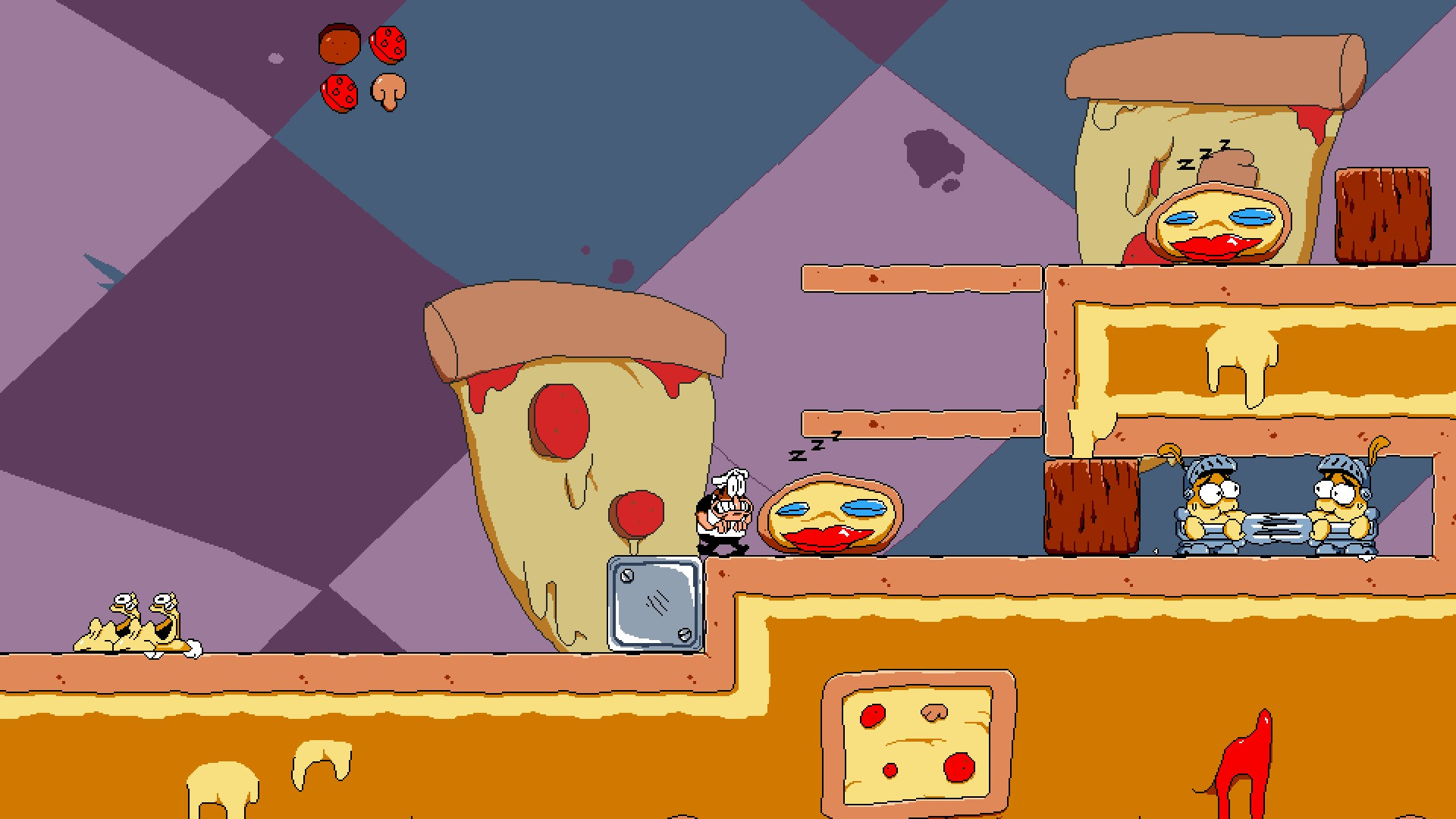 Pizza Tower but there's no transformations Mod for Pizza Tower | PT Mods