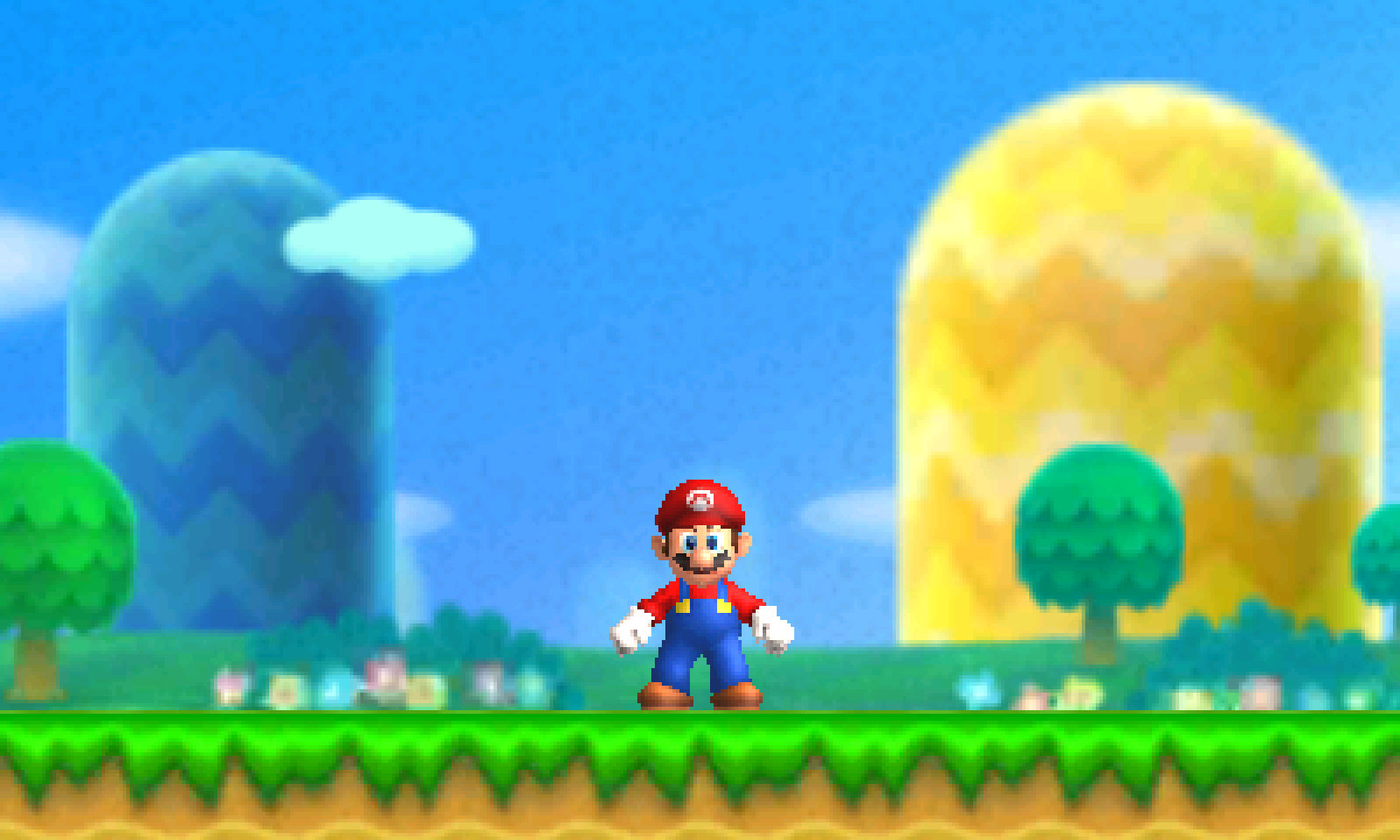 NSMBWii Mario (Low Poly) Mod for New Super Mario Bros. 2 | NSMB2 Mods