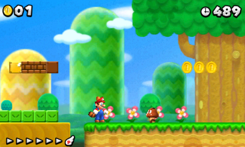 NSMBWii Mario (Low Poly) Mod for New Super Mario Bros. 2 | NSMB2 Mods