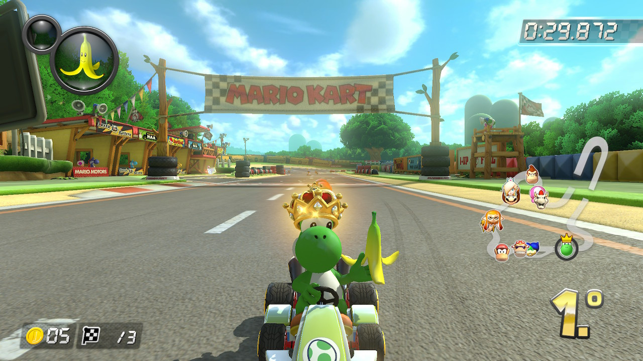 Timer in Race Mod for Mario Kart 8 Deluxe | MK8D Mods