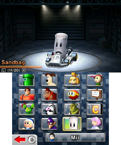 Sandbag Mod for Mario Kart 7 | MK7 Mods