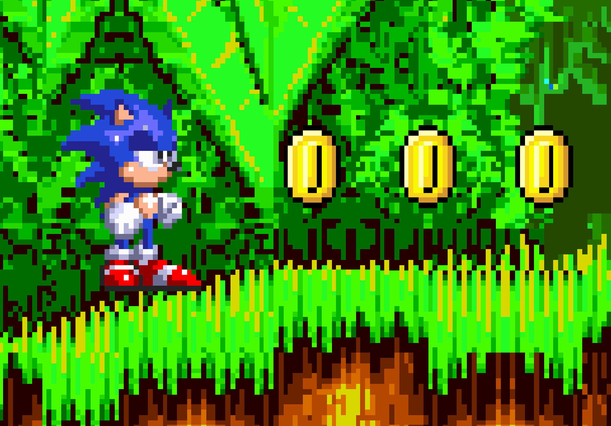 Coins as Rings (Custom Rings Sprite) Mod for Sonic 3 A.I.R. | S3AIR Mods