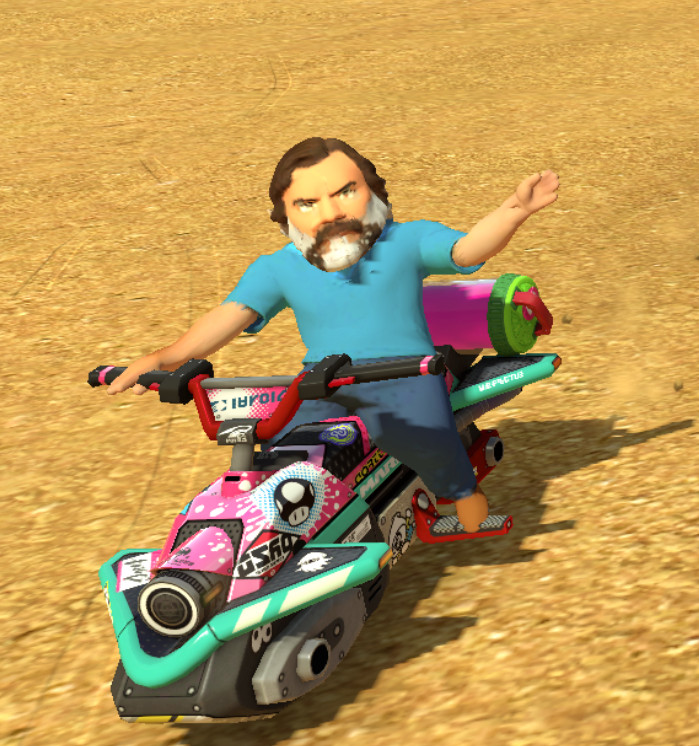 Jack Black Mod for Mario Kart 8 Deluxe | MK8D Mods