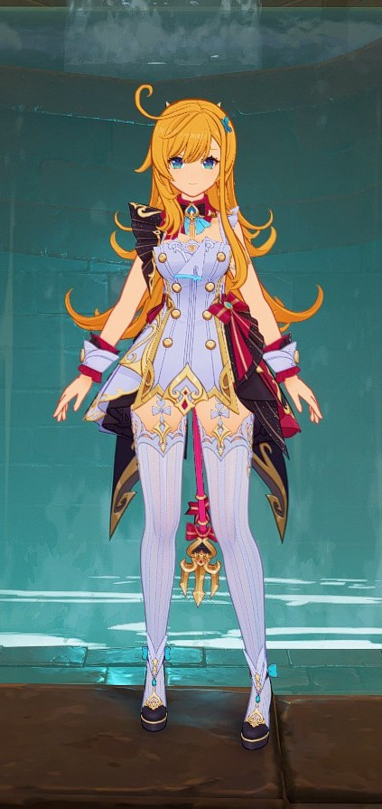 Escoffier Hatless Mod for Genshin Impact | GI Mods