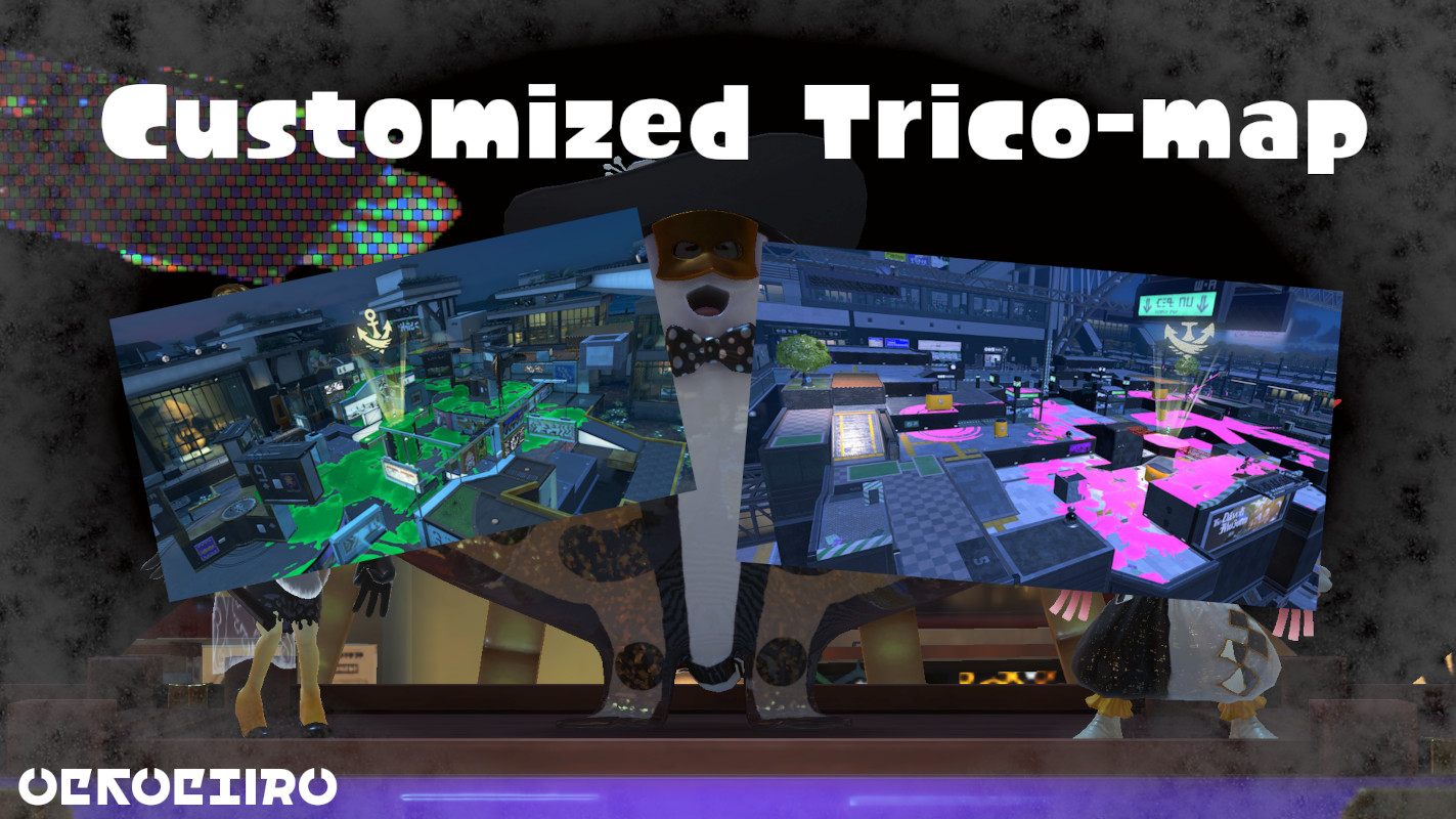 [Customized Tricolor Map] 9.3.0 (& 10.0.0 in work) Mod for Splatoon 3 ...