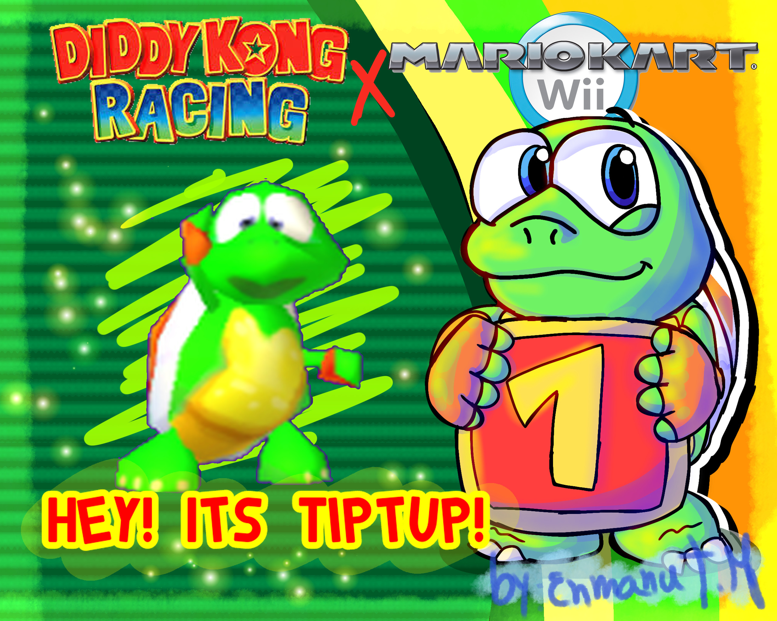 Tiptup from Diddy Kong Racing! Mod for Mario Kart Wii | MKWii Mods