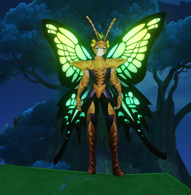 Surplis Papillon Cloth Tighnari Mod for Genshin Impact | GI Mods