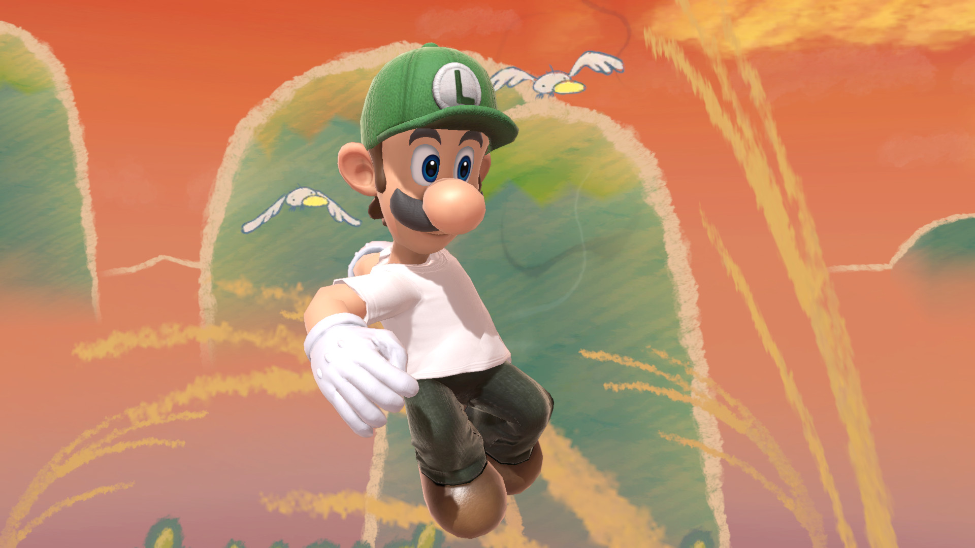 Luigi, the Creator (Flower Boy) Mod for Super Smash Bros. Ultimate ...