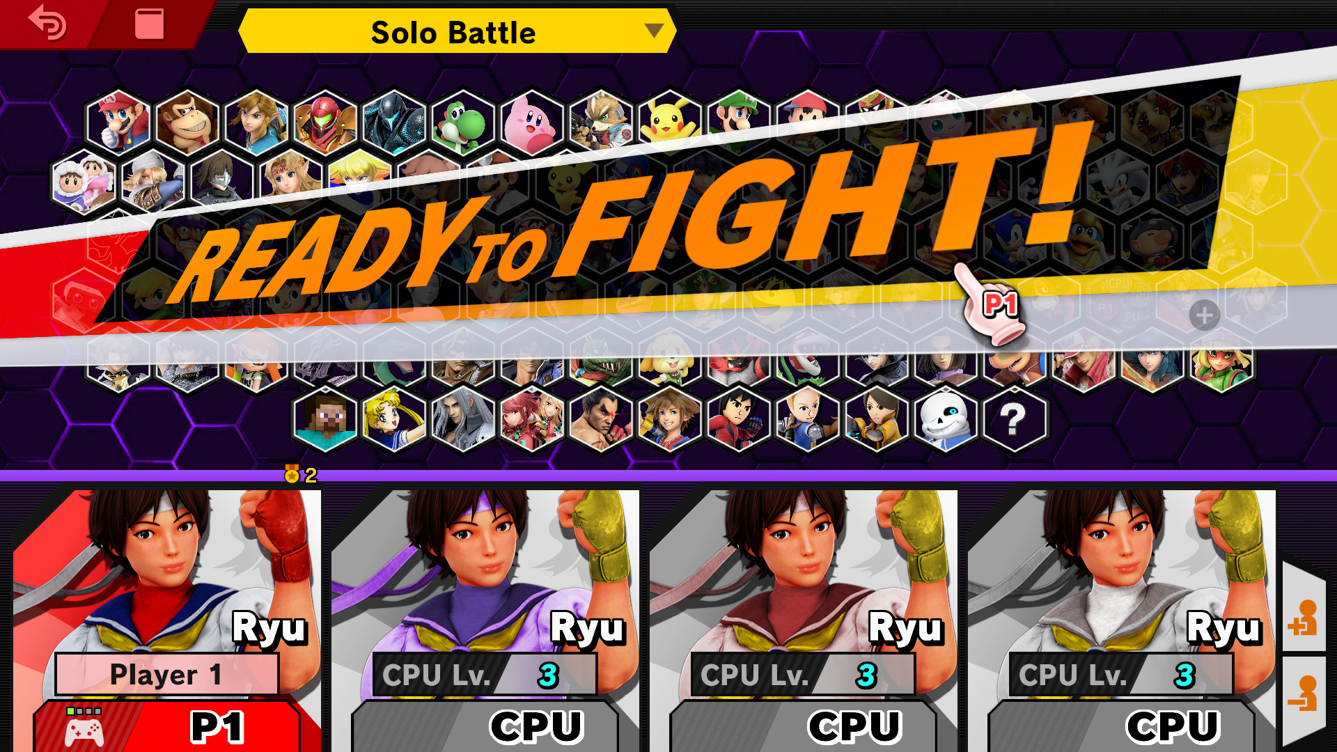 Sakura over ryu (recolors) Mod for Super Smash Bros. Ultimate | SSBU Mods