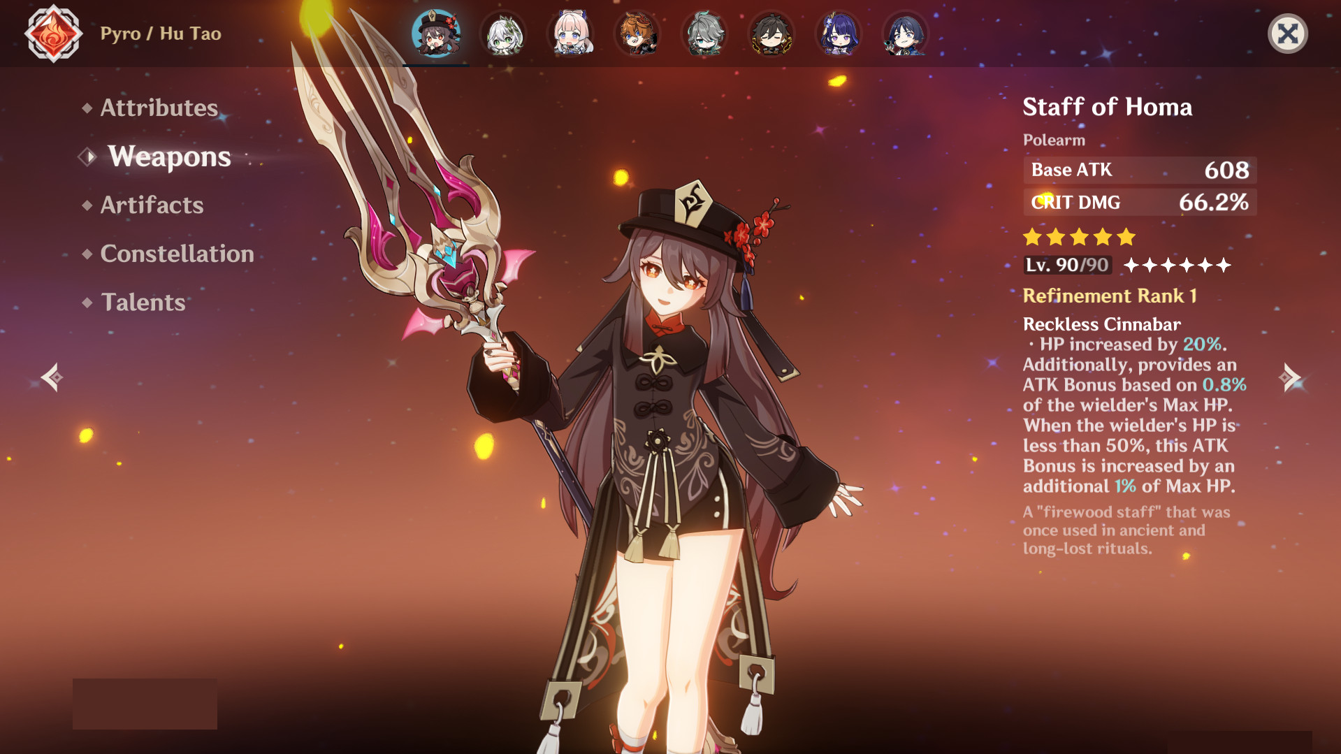 Escoffier's Signature Over More Mod for Genshin Impact | GI Mods