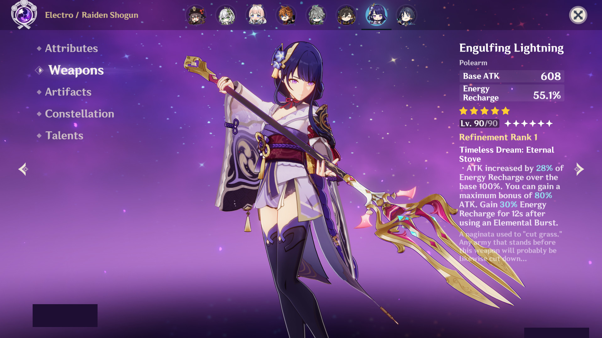 Escoffier's Signature Over More Mod for Genshin Impact | GI Mods
