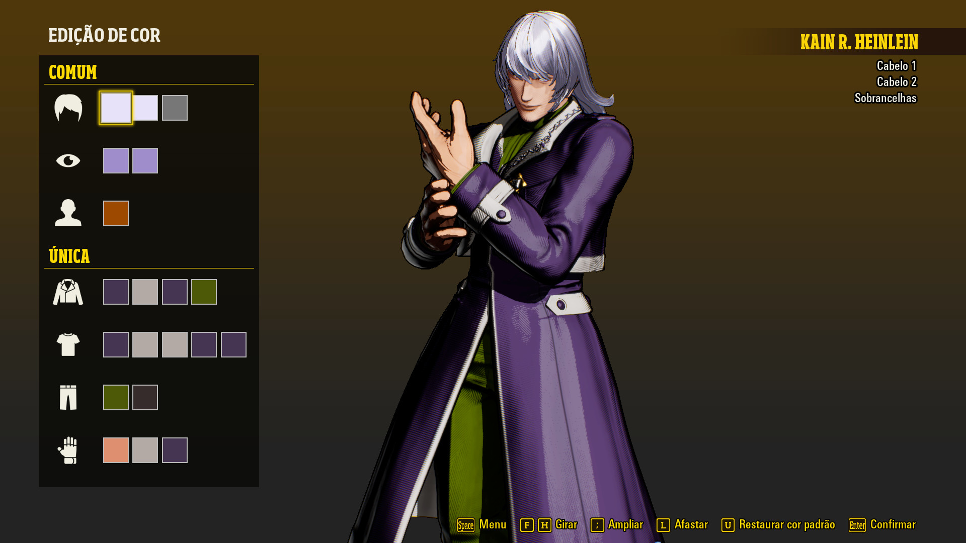 Classic Hairstyle for Kain Mod for Fatal Fury: City of the Wolves ...