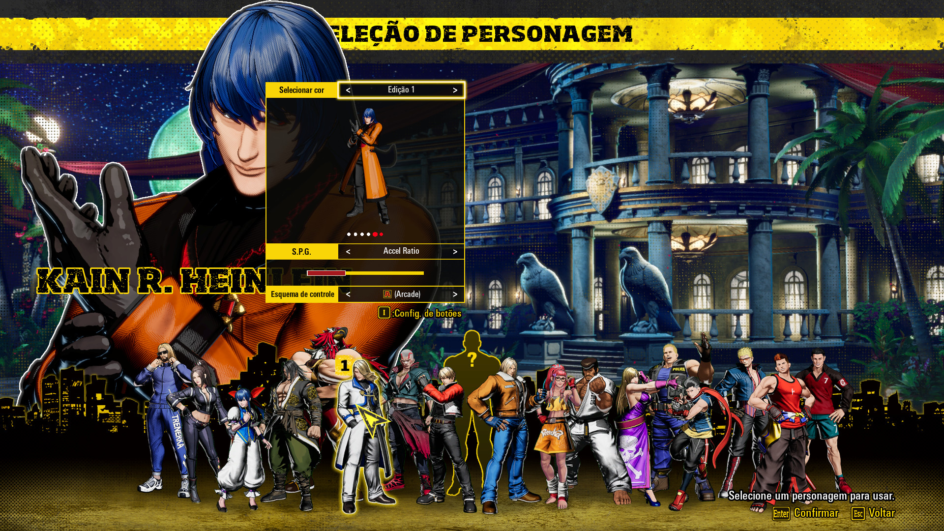 Classic Hairstyle for Kain Mod for Fatal Fury: City of the Wolves ...