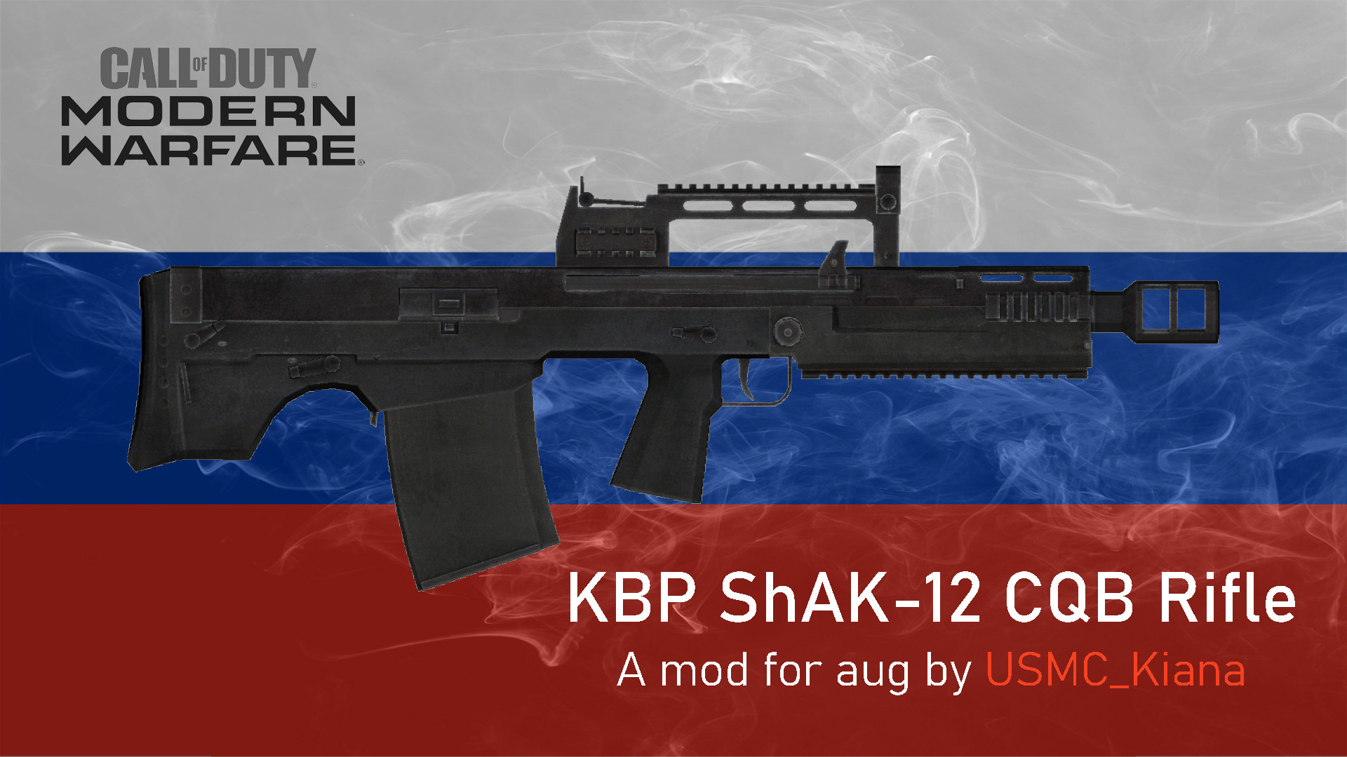 KBP ShAK-12 CQB Rifle on MW2019 Animations Mod for Counter-Strike 1.6 ...