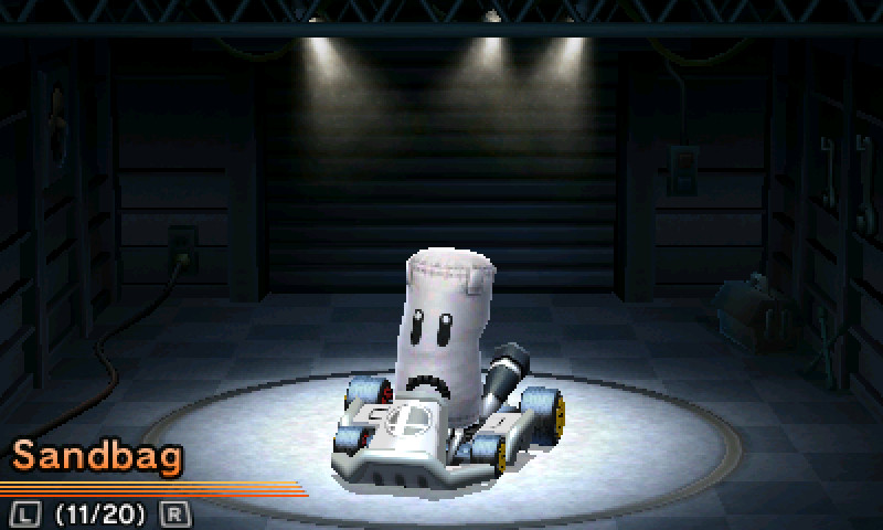 Sandbag Mod for Mario Kart 7 | MK7 Mods