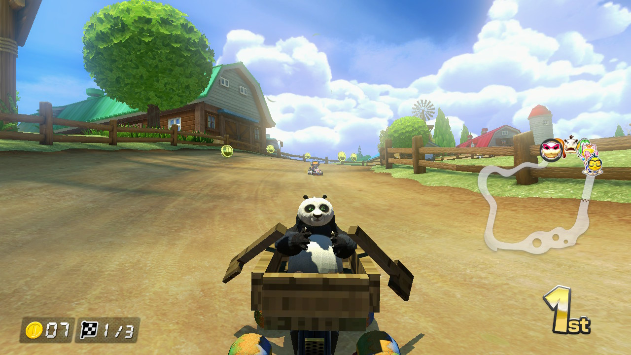 Kungfu Panda Mod for Mario Kart 8 Deluxe | MK8D Mods