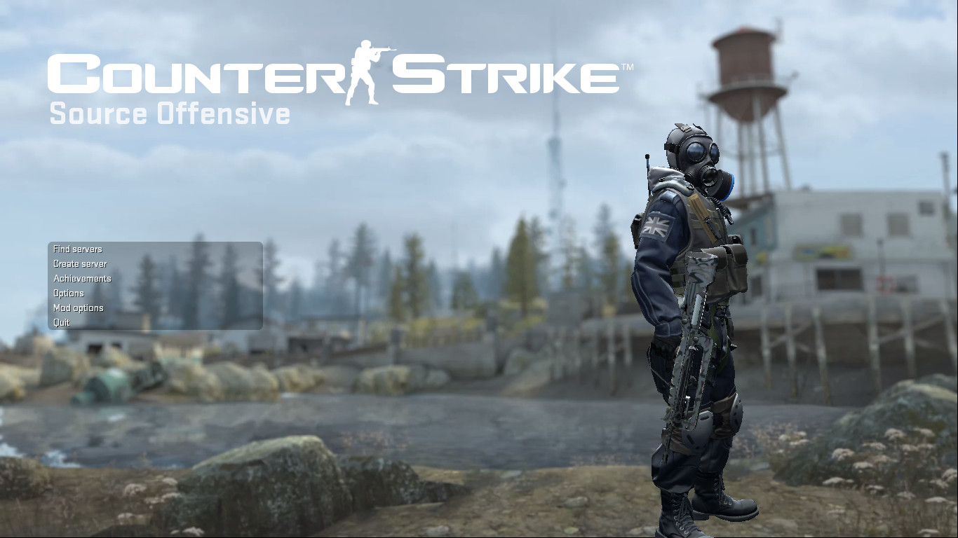 Dark Water Mod for Counter-Strike: Source Offensive | CS:SO Mods