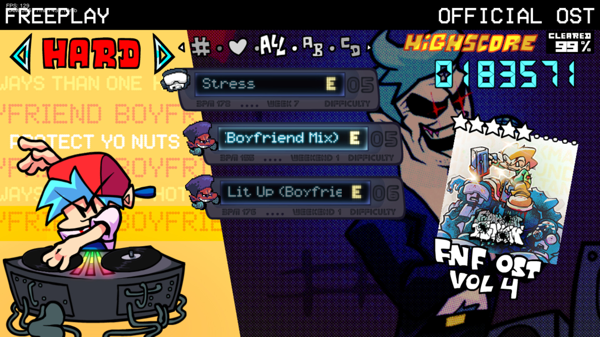 Mixes & Instrumentals (V-Slice) Mod for Friday Night Funkin' | FNF Mods