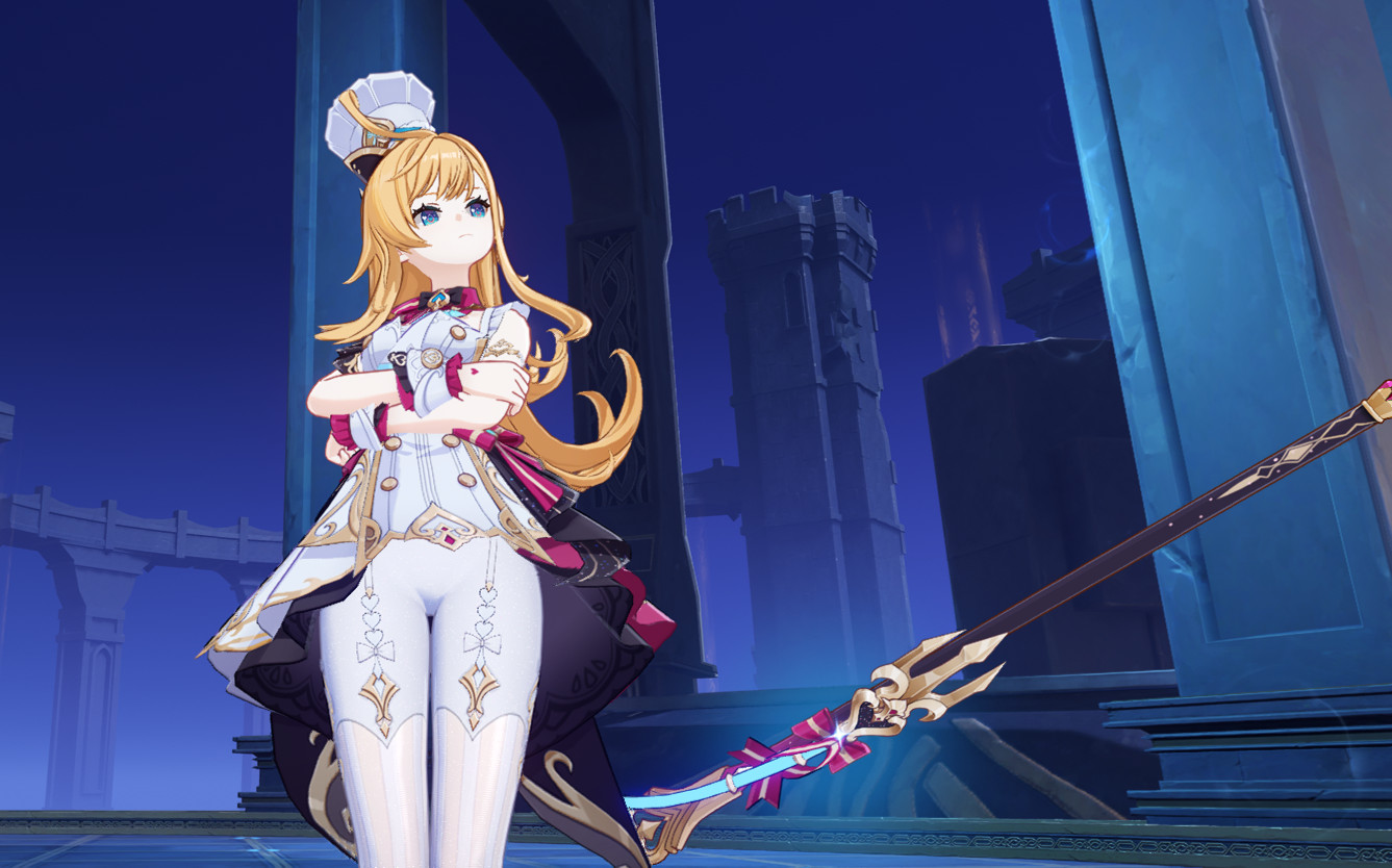 Escoffier but she's not naked Mod for Genshin Impact | GI Mods