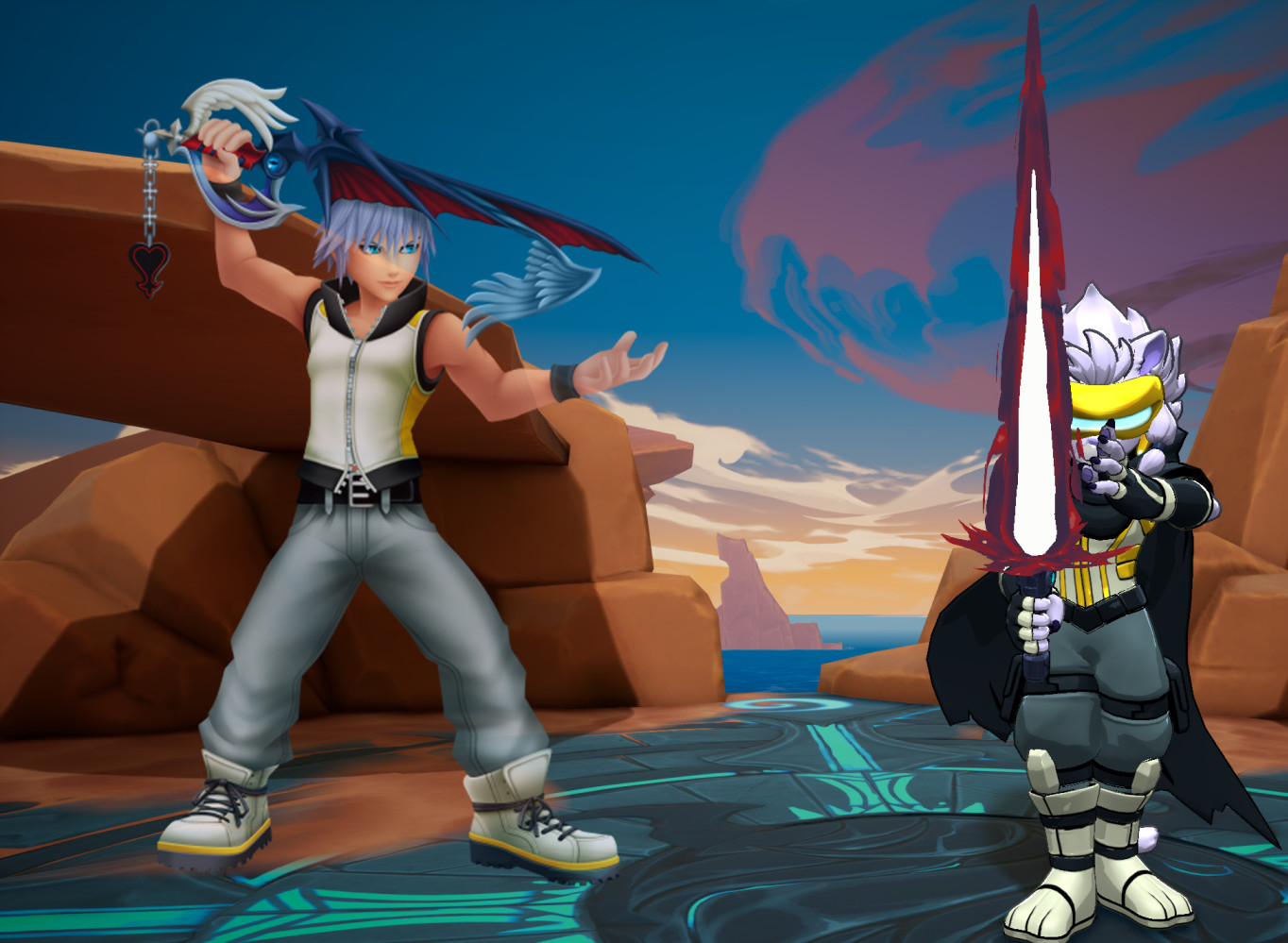 Kingdom Hearts: Riku Recolors Mod for Rivals of Aether II | ROA2 Mods